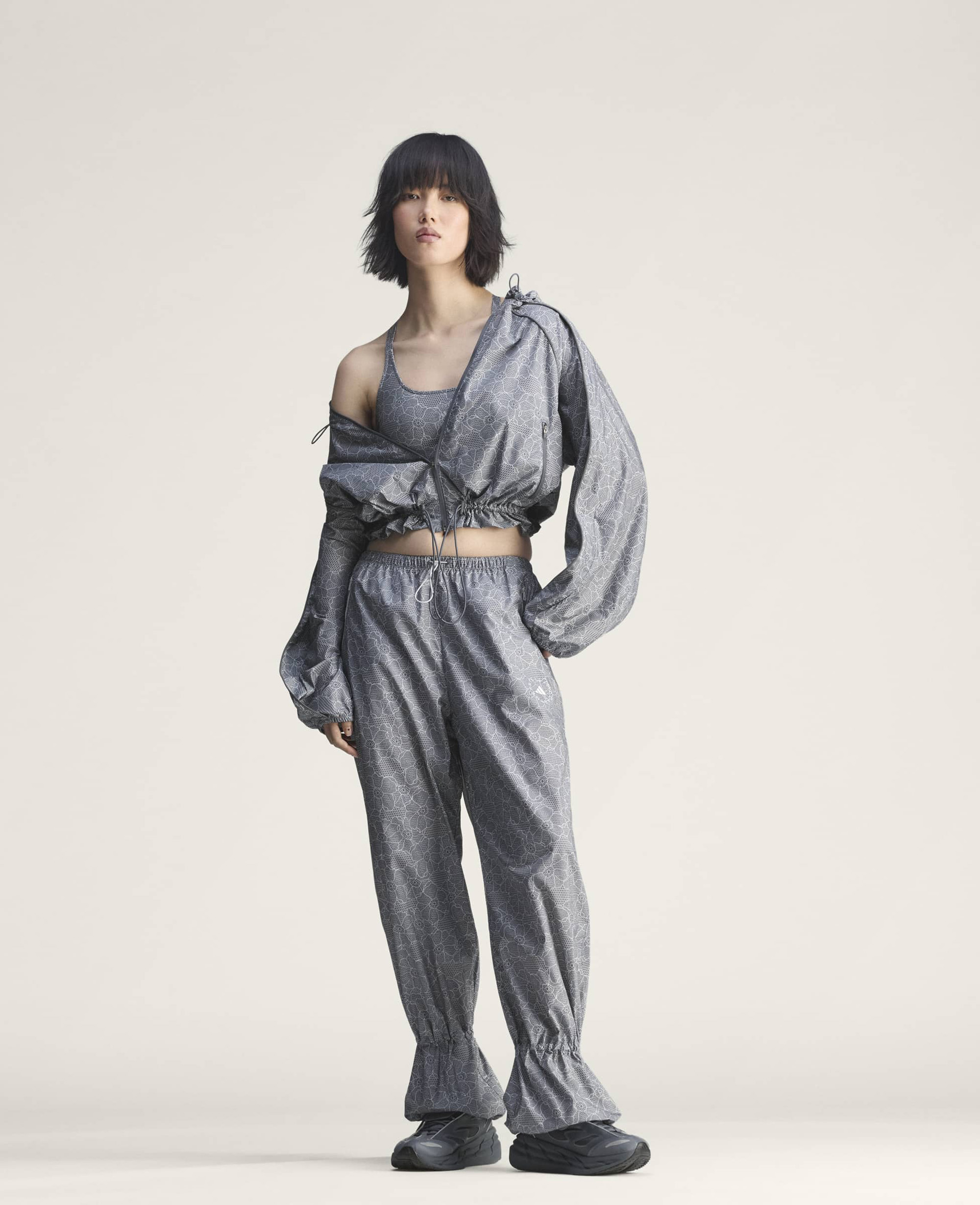 STELLA MCCARTNEY High-Neck Hooded Jacket